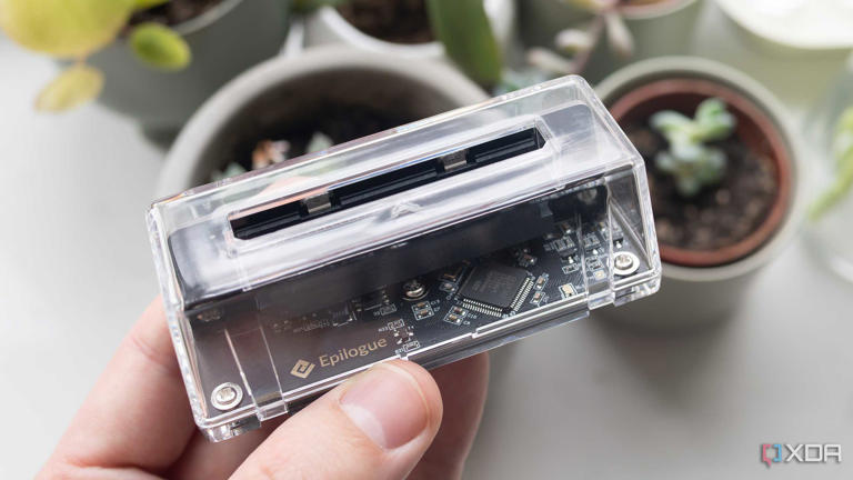I connected my Game Boy Camera to my Pixel with this accessory, and the ...