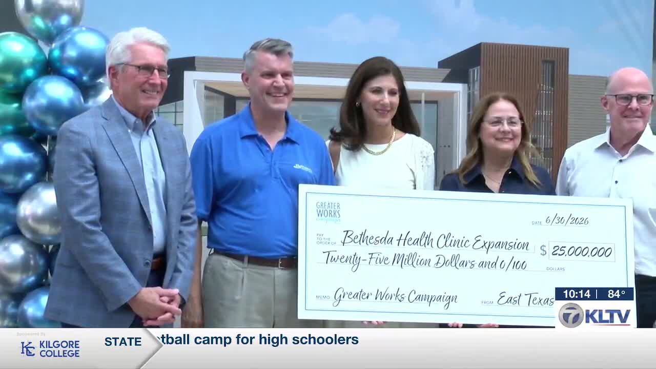Bethesda Health Clinic reaches $25M fundraising goal for new Tyler facility
