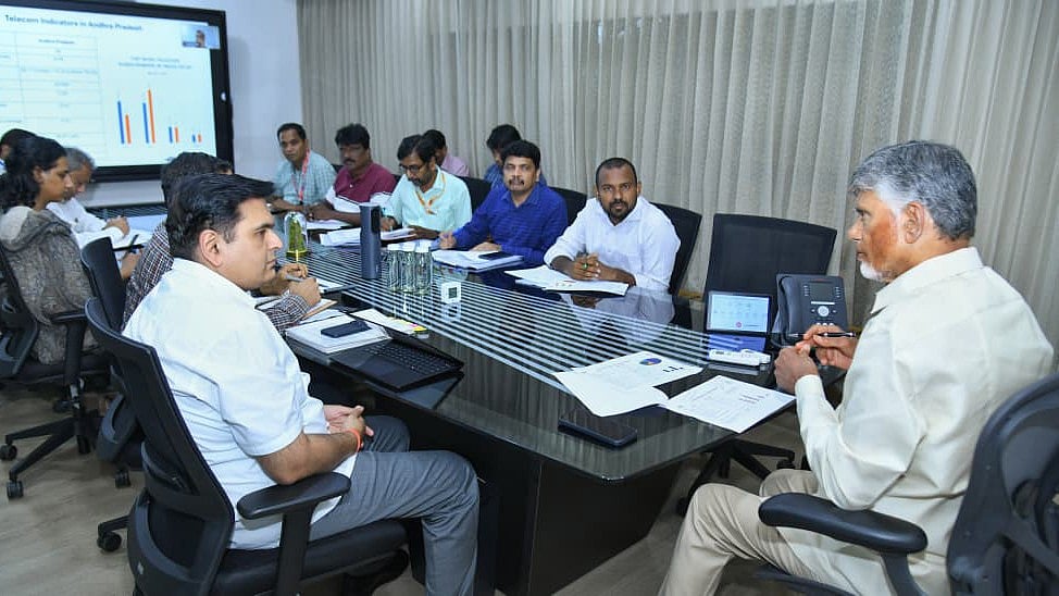 Expand mobile network in Andhra Pradesh: CM Naidu to telcos