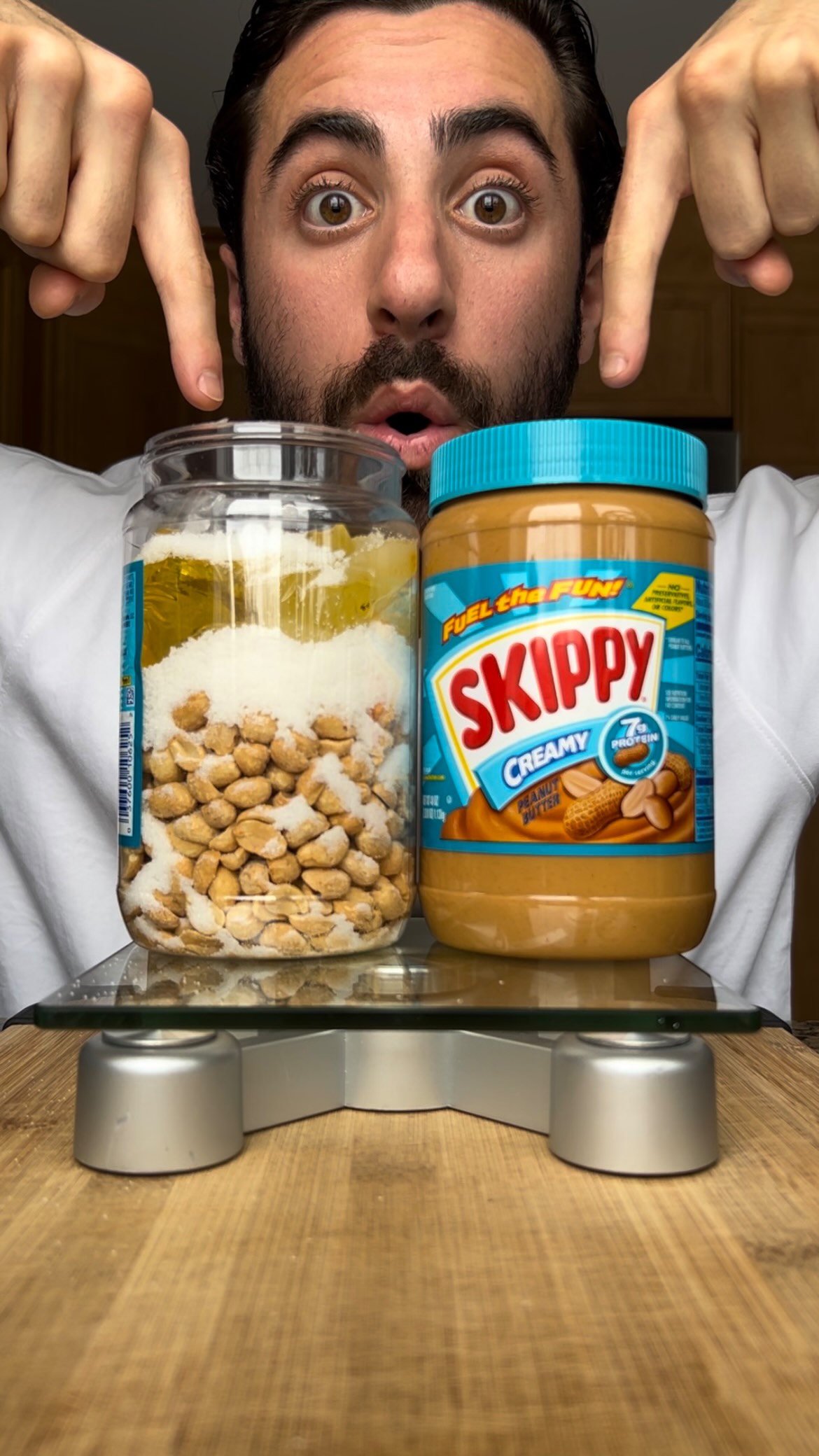 All you need is peanuts and maybe salt