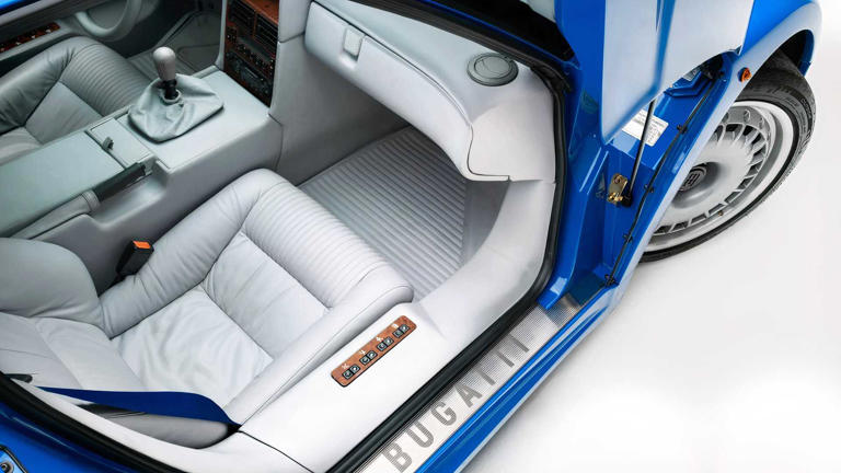 A Bugatti EB110 GT prototype just hit the market