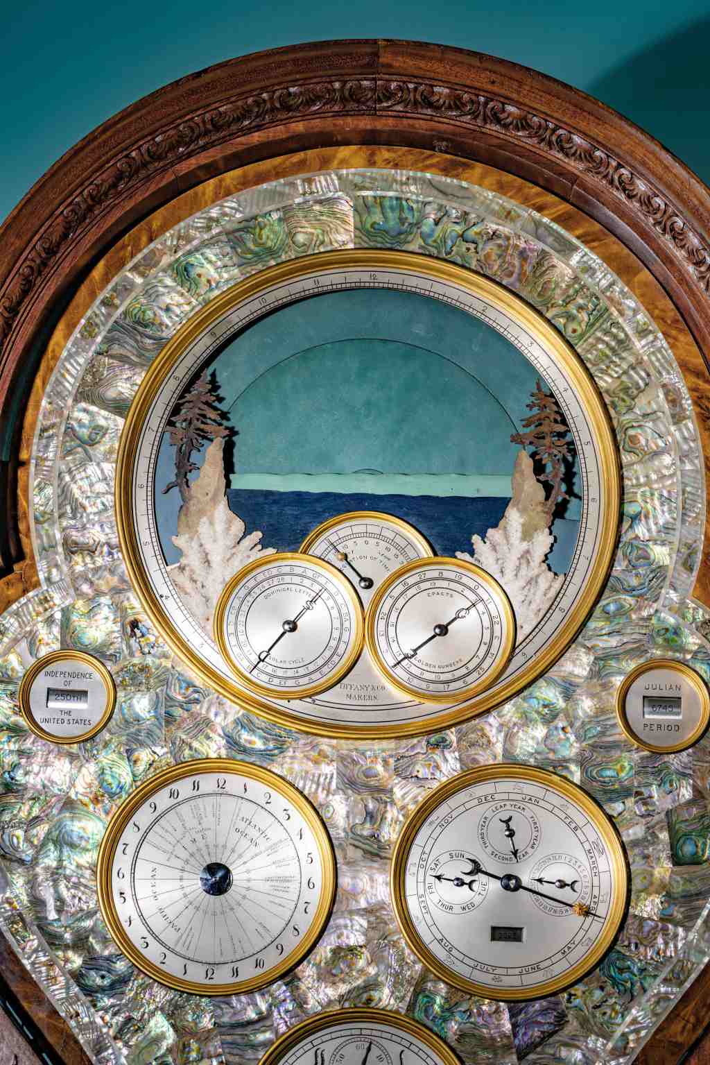 Tiffany & Co. restores astronomical clock, marking America's 250th
