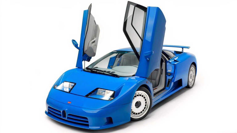 A Bugatti EB110 GT prototype just hit the market