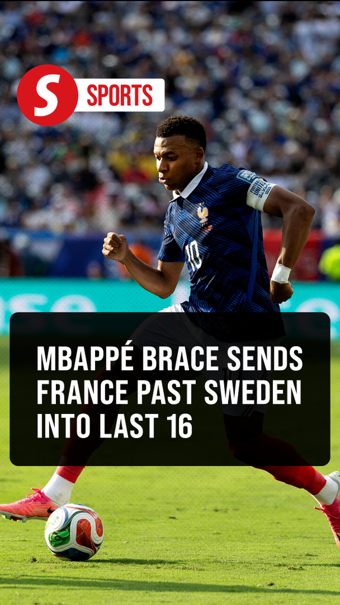 For France fans, it's all about Mbappe as they sweep Sweden aside