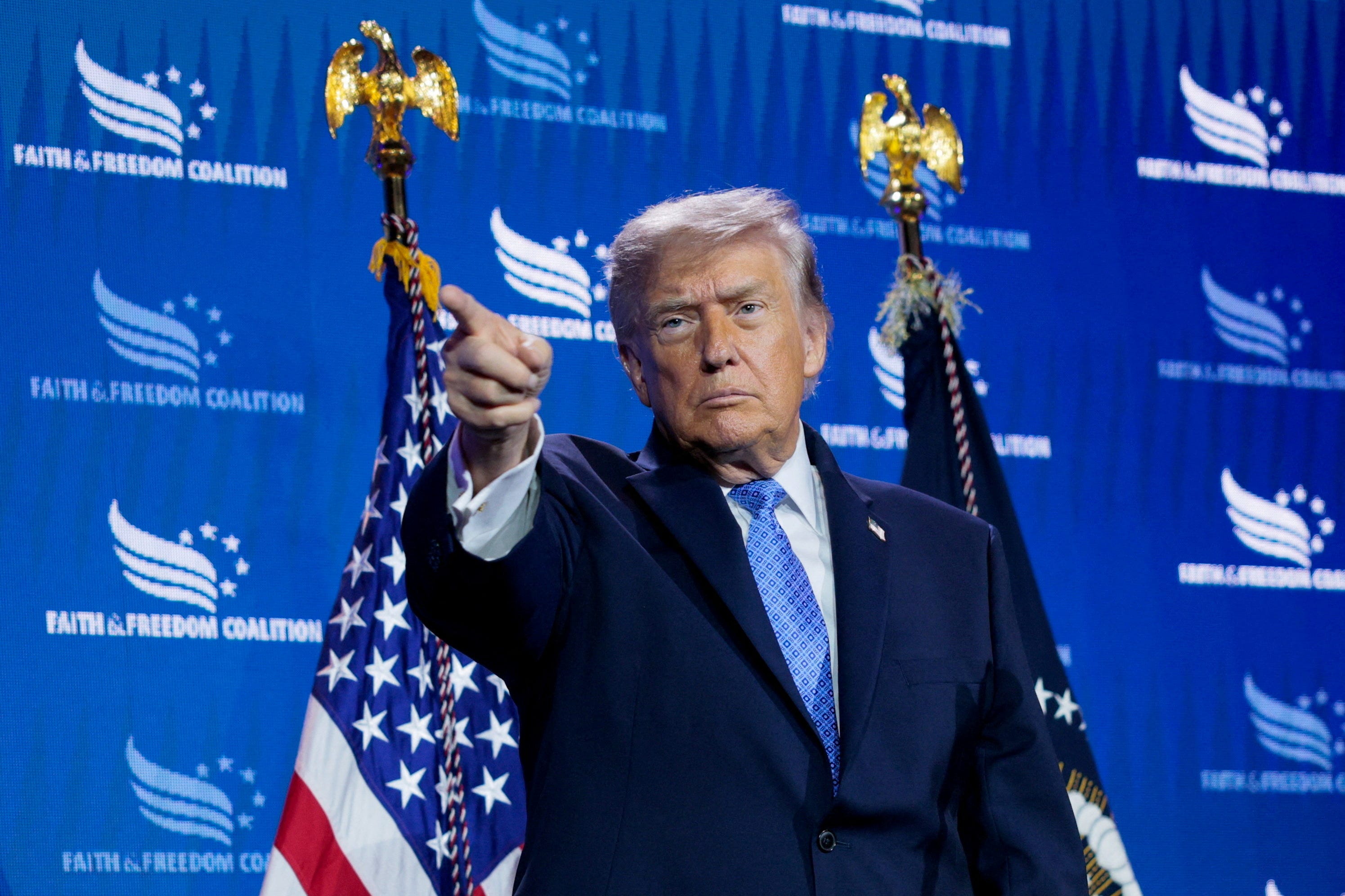 Is Trump giving a speech today? When is Trump giving his speech