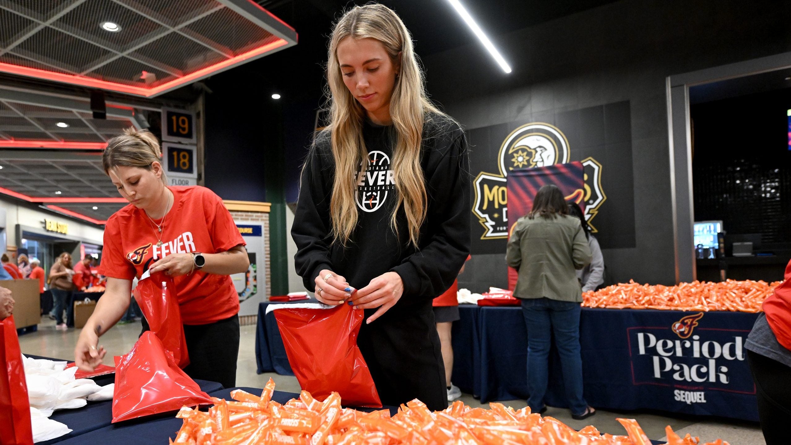 Indiana Fever teams up with Sequel to distribute 5,000 menstrual ...