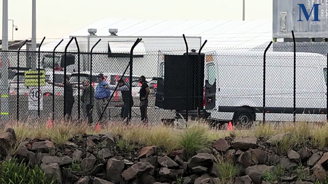 Film crew in Port Kembla preparing for shoot