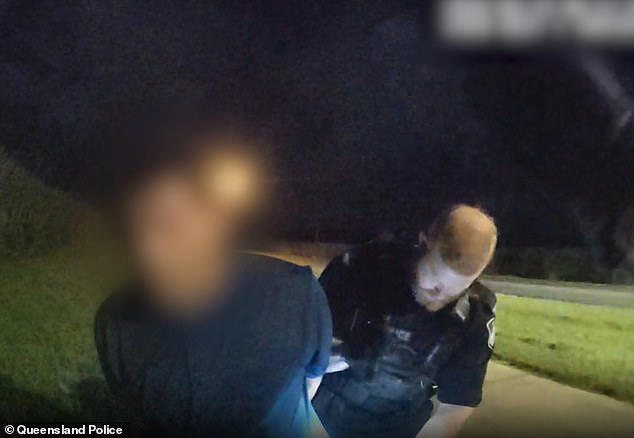 Aussie cop is praised for giving alleged car thief a brutal reality check