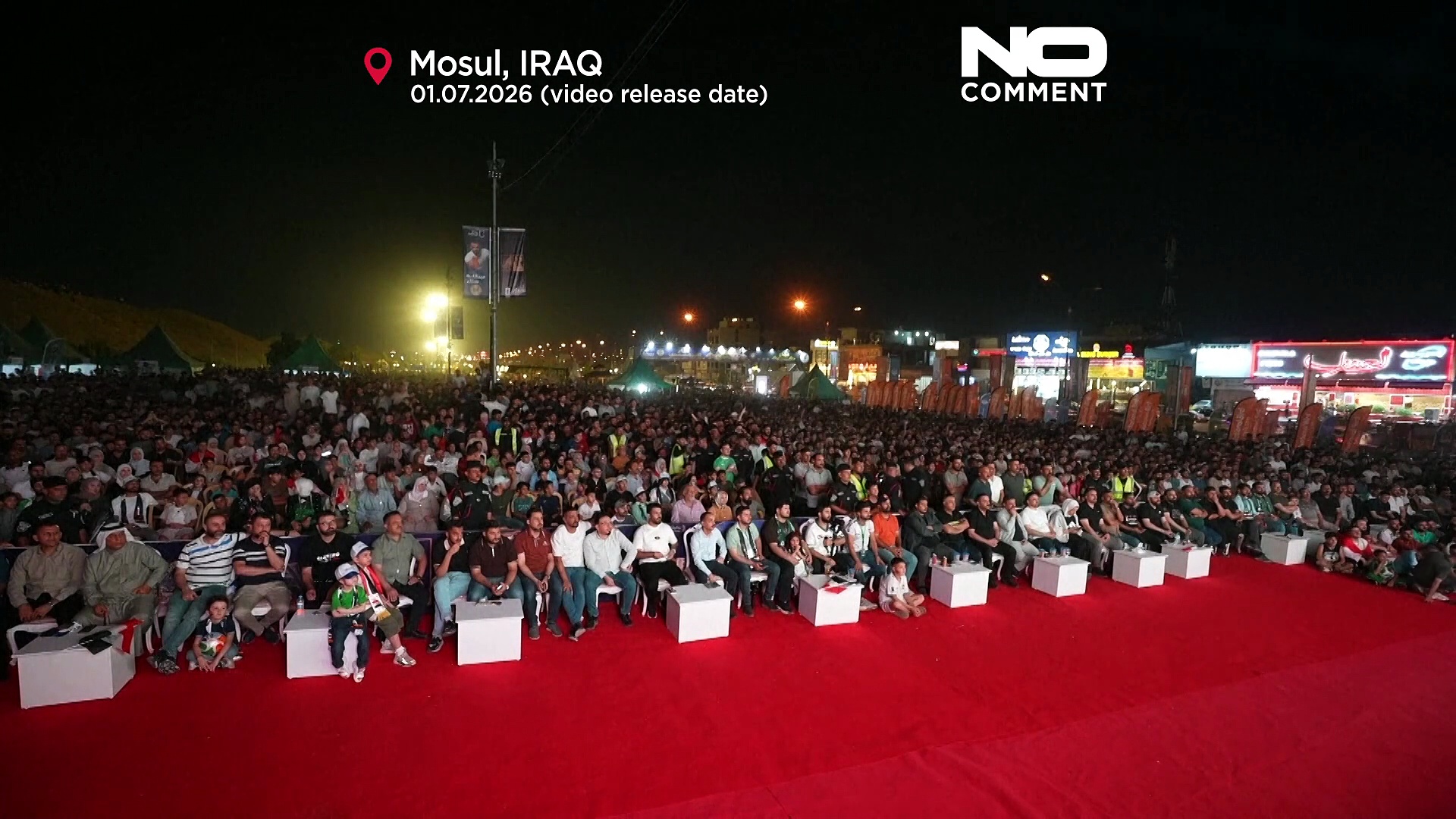 Mosul celebrates Iraq's World Cup return