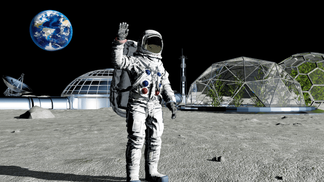 3D printing homes on Earth and the Moon