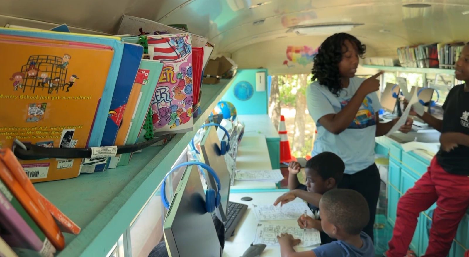 Disney spotlight sends Oklahoma City mobile library books pouring in ...