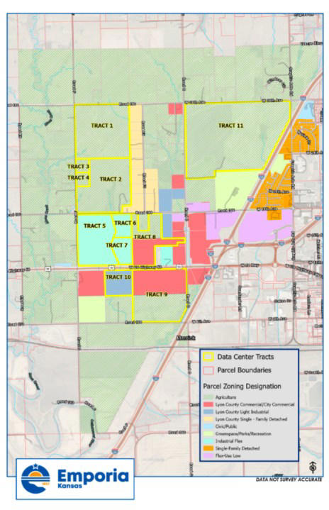 Emporia Planning Commission recommends rezoning for potential data centers