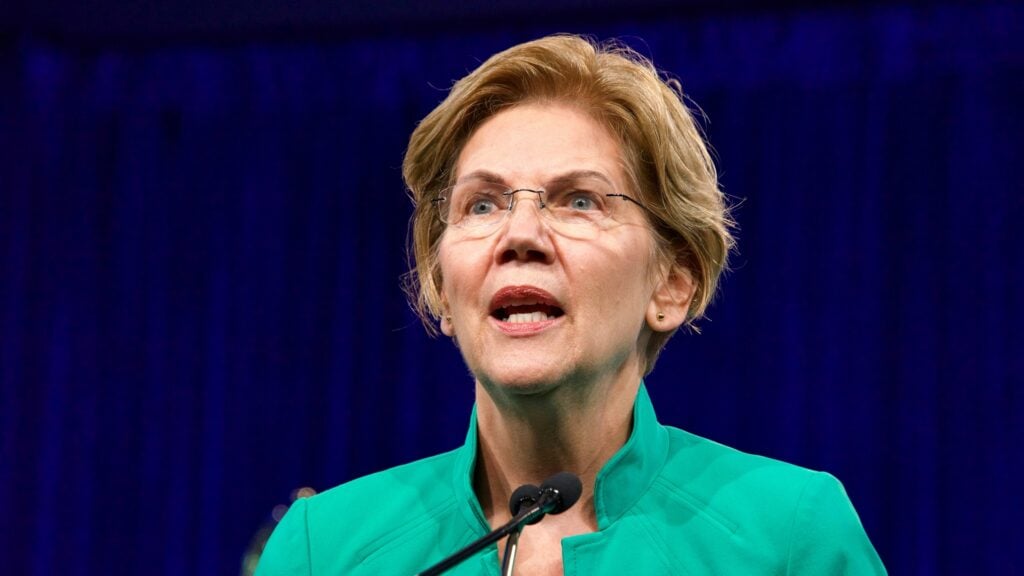 Elizabeth Warren demands tougher laws to block Trump's crypto ...