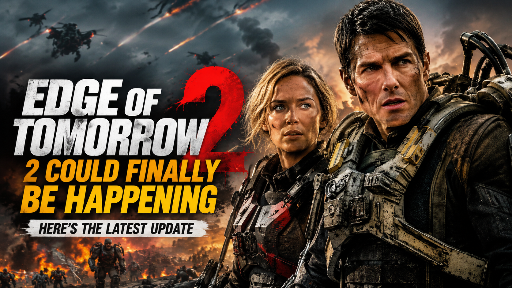 Edge of Tomorrow 2 could finally be happening – here's the latest update