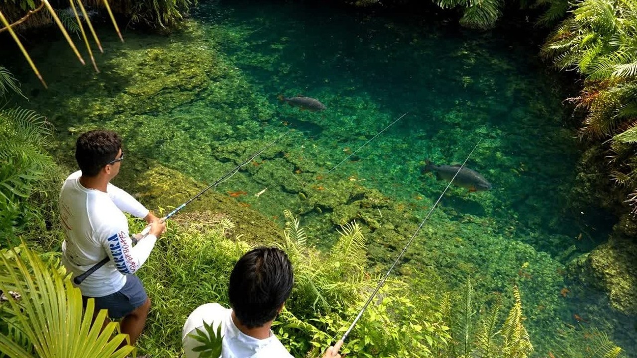 They had one shot at the giant pacu, then everything went wrong