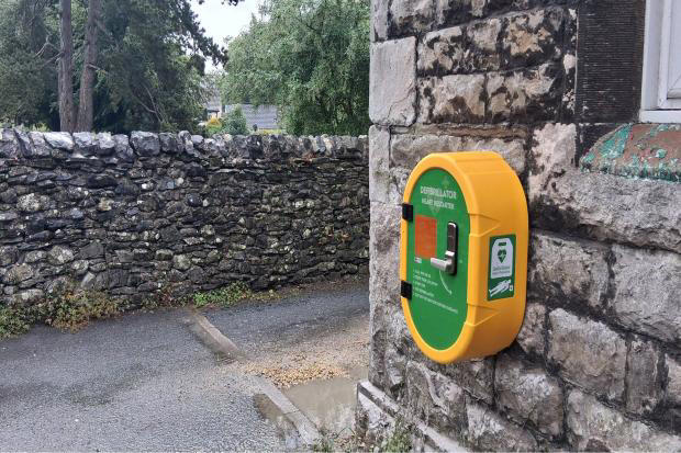 Parish church installs life-saving defibrillator and invites community ...