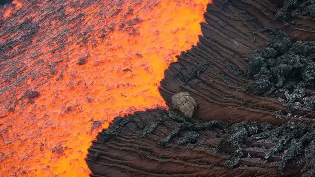 Watch: Mount Etna eruption creates trail of bright orange lava