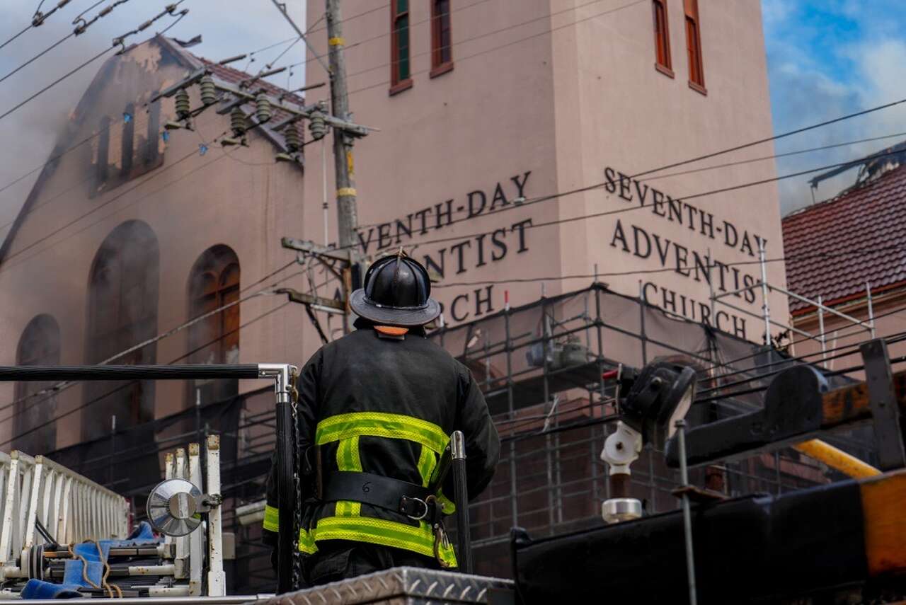 Construction work caused fire at 134-year-old San Francisco church ...
