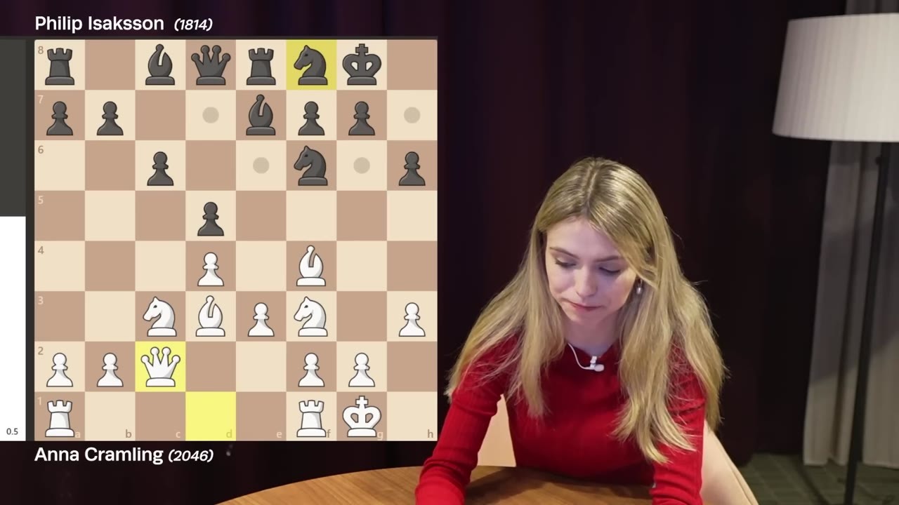 She hadn’t played classical chess in 8 months - then won round one