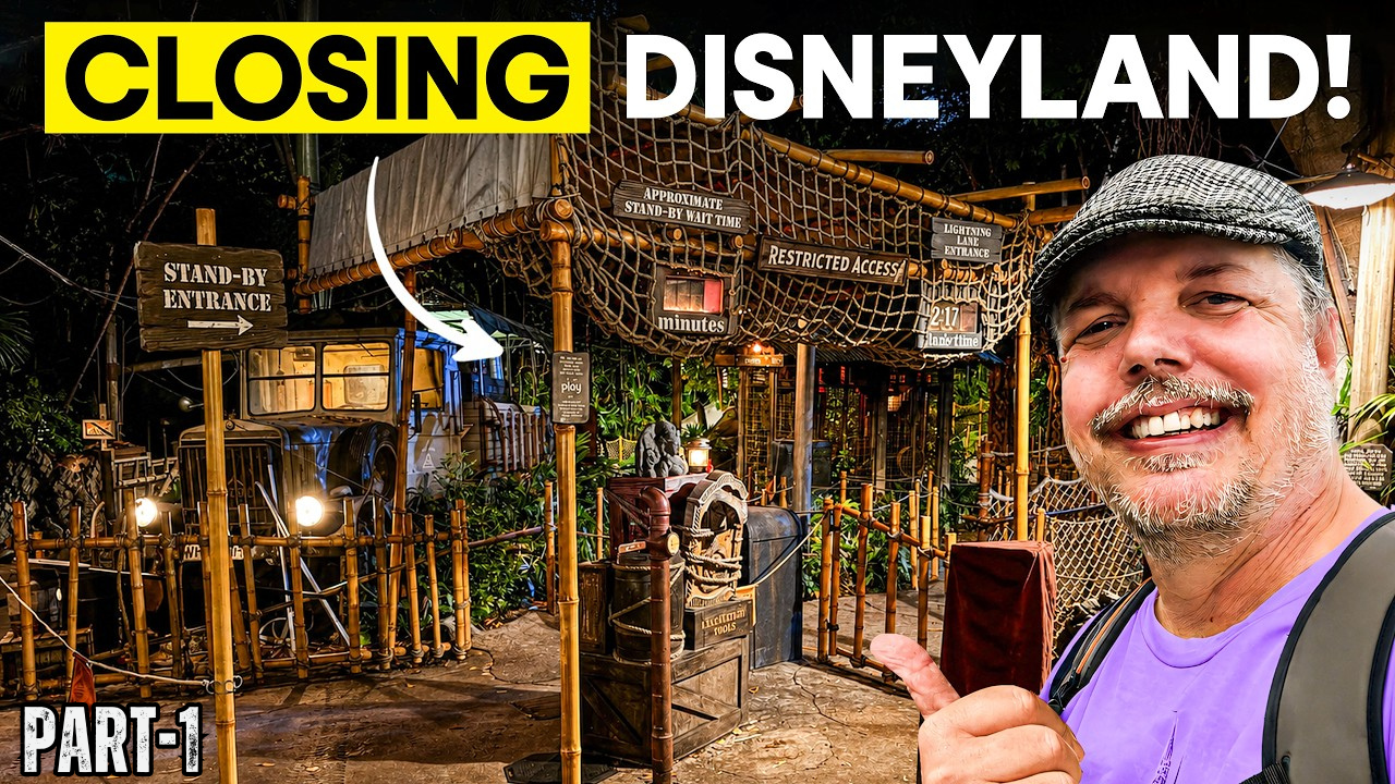 Last 2 hours at Disneyland: Closing time experience and park atmosphere ...