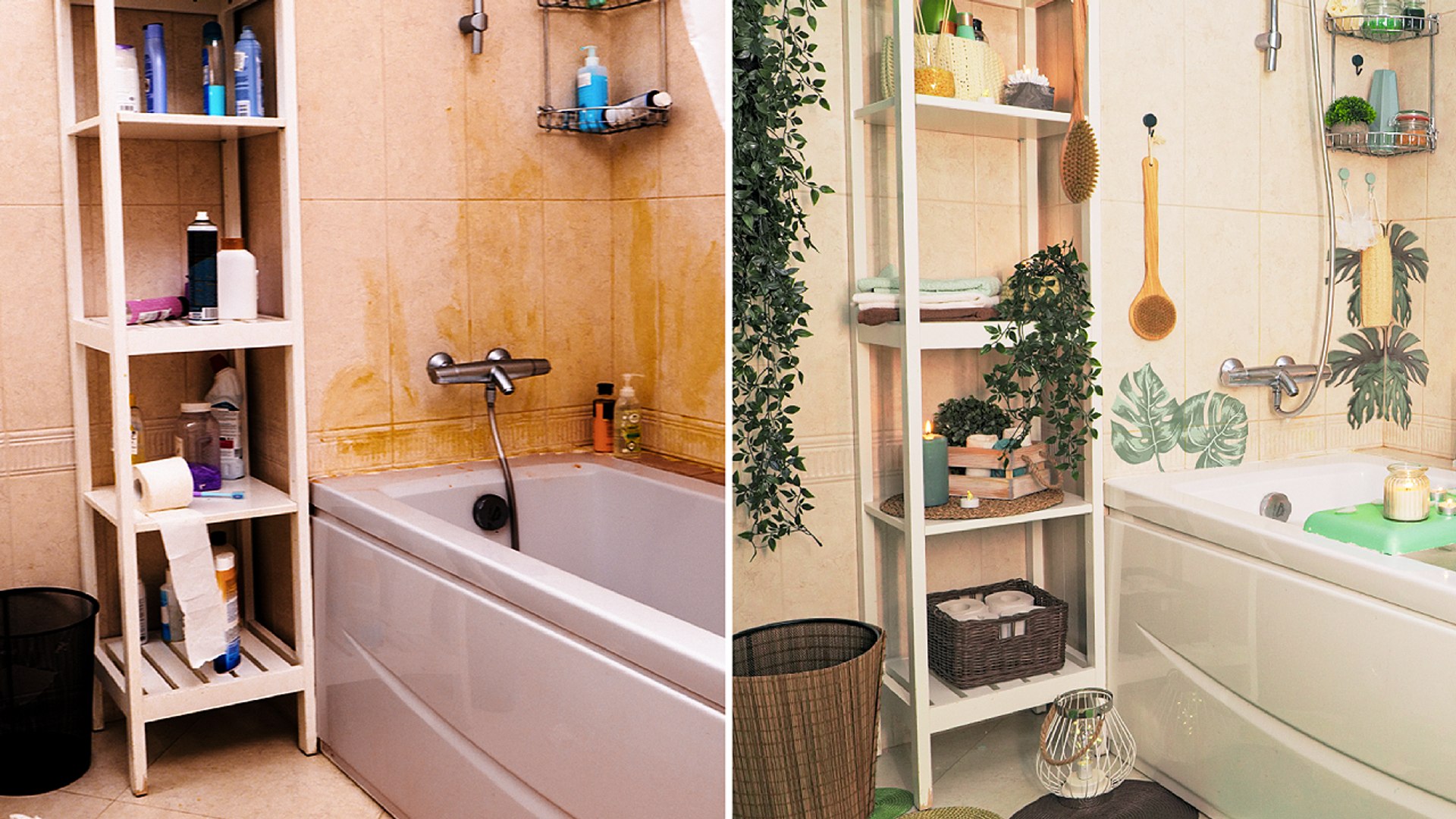 Incredible bathroom makeovers that won't break the bank