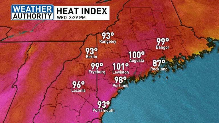 Extreme heat, high levels of humidity to send feel-like temps to over ...