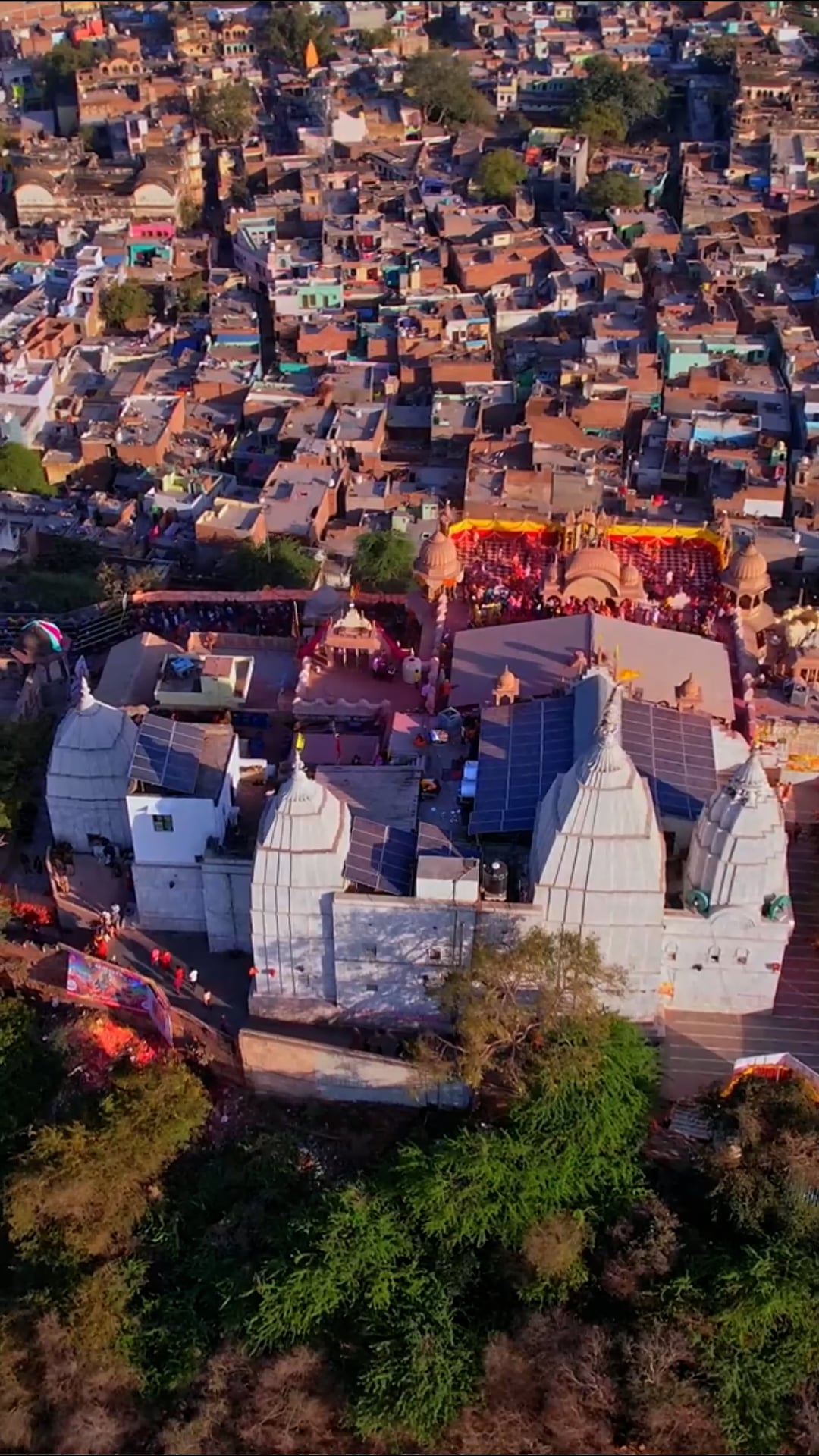 Holi from above: India's festival of colors caught by drone