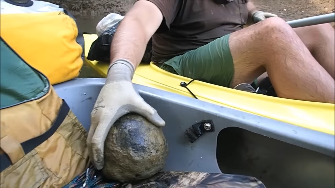 Watch the moment a historic find got overshadowed by lightning ...