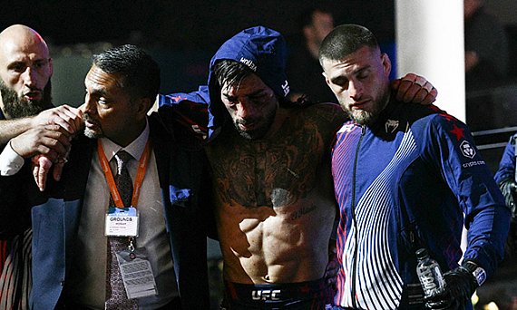 New photo sheds light on how Ilia Topuria looks two weeks after title loss