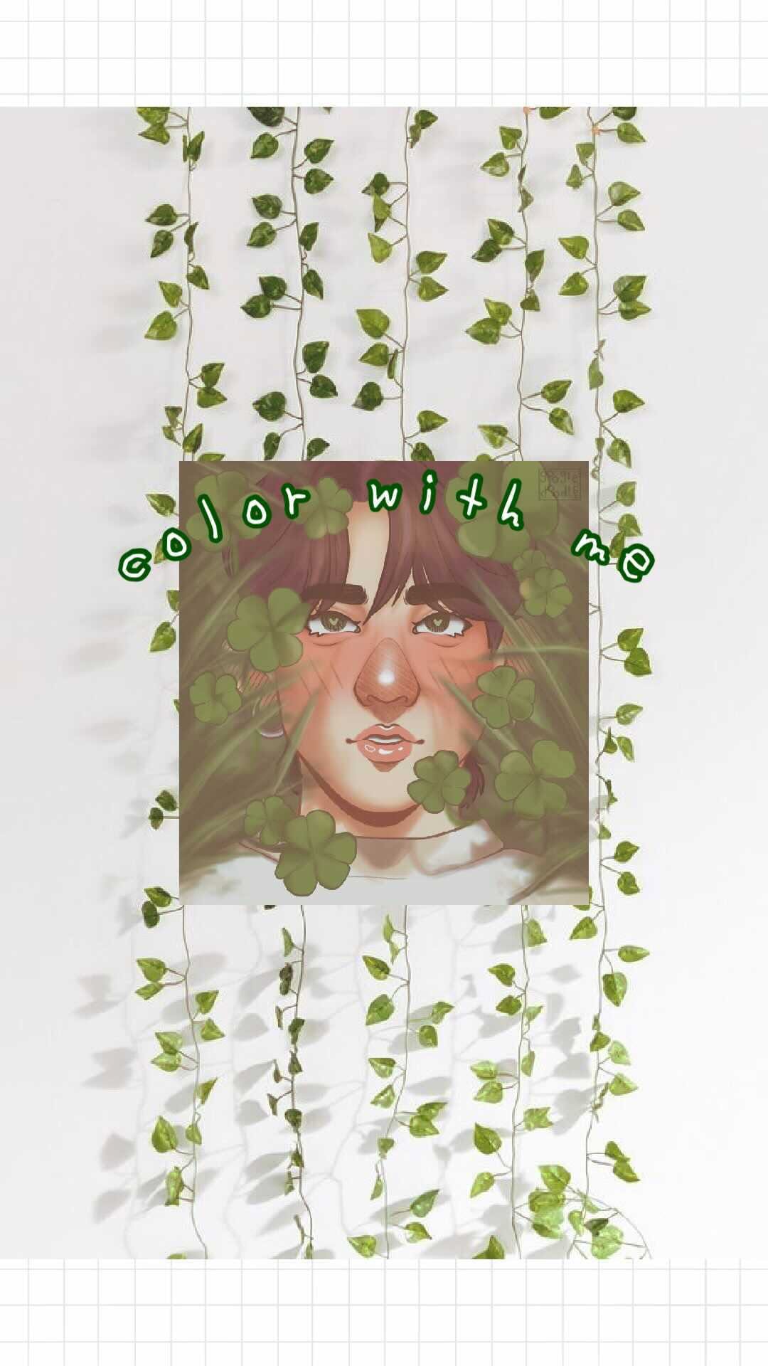 Drawing Jungkook with a lucky charm twist