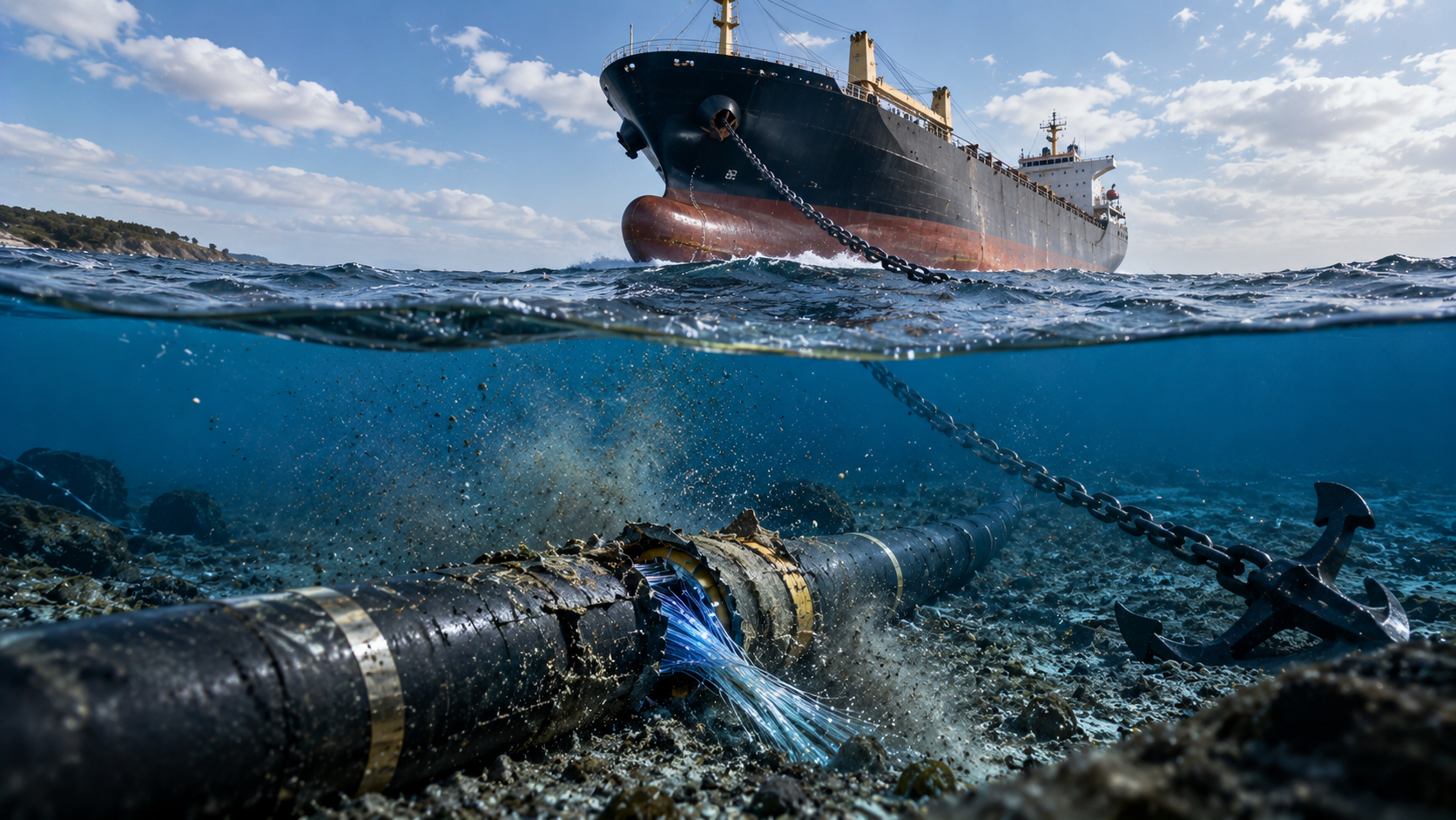 Could someone really cut Europe's underwater internet cables?