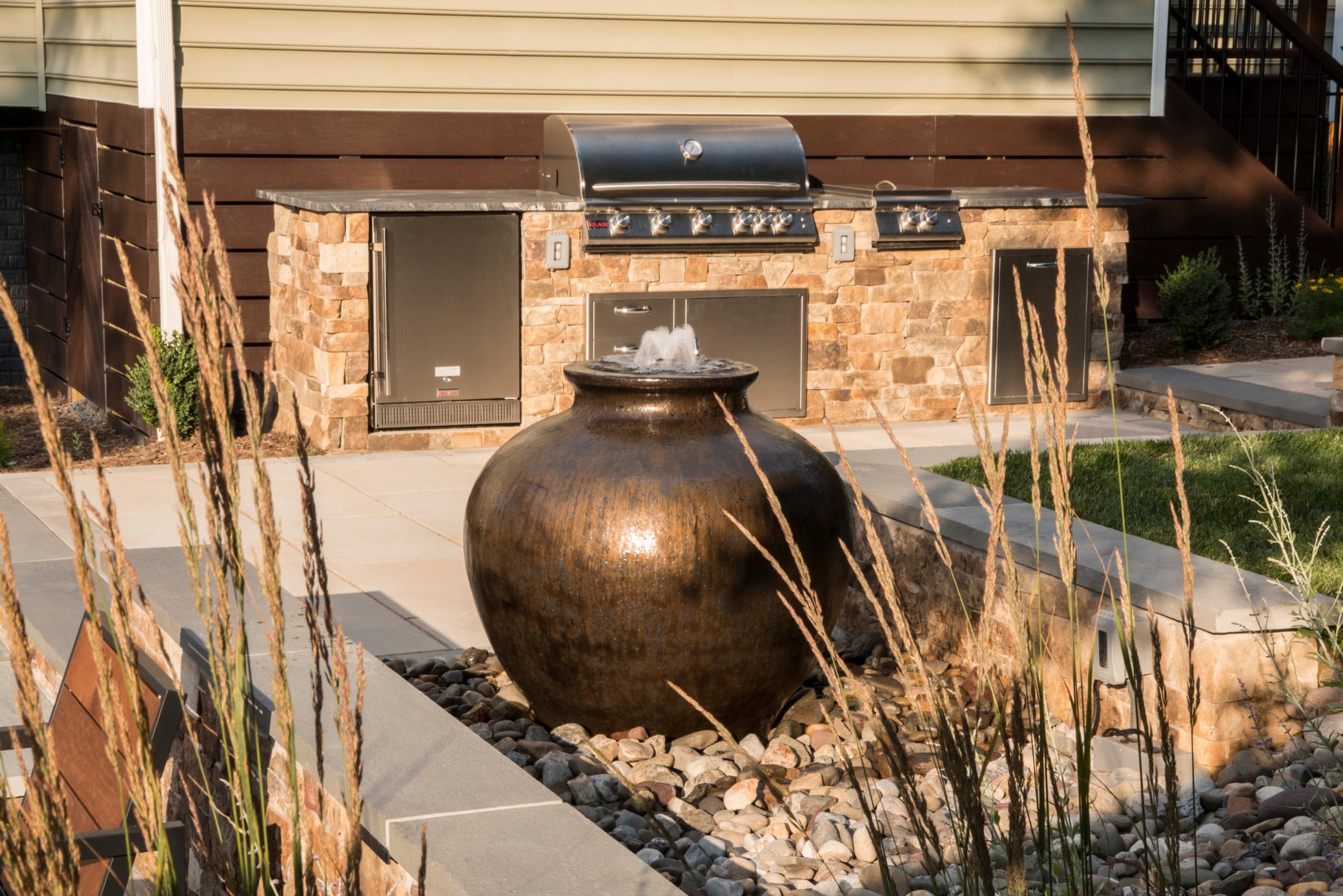 Cool down with a backyard water feature this summer