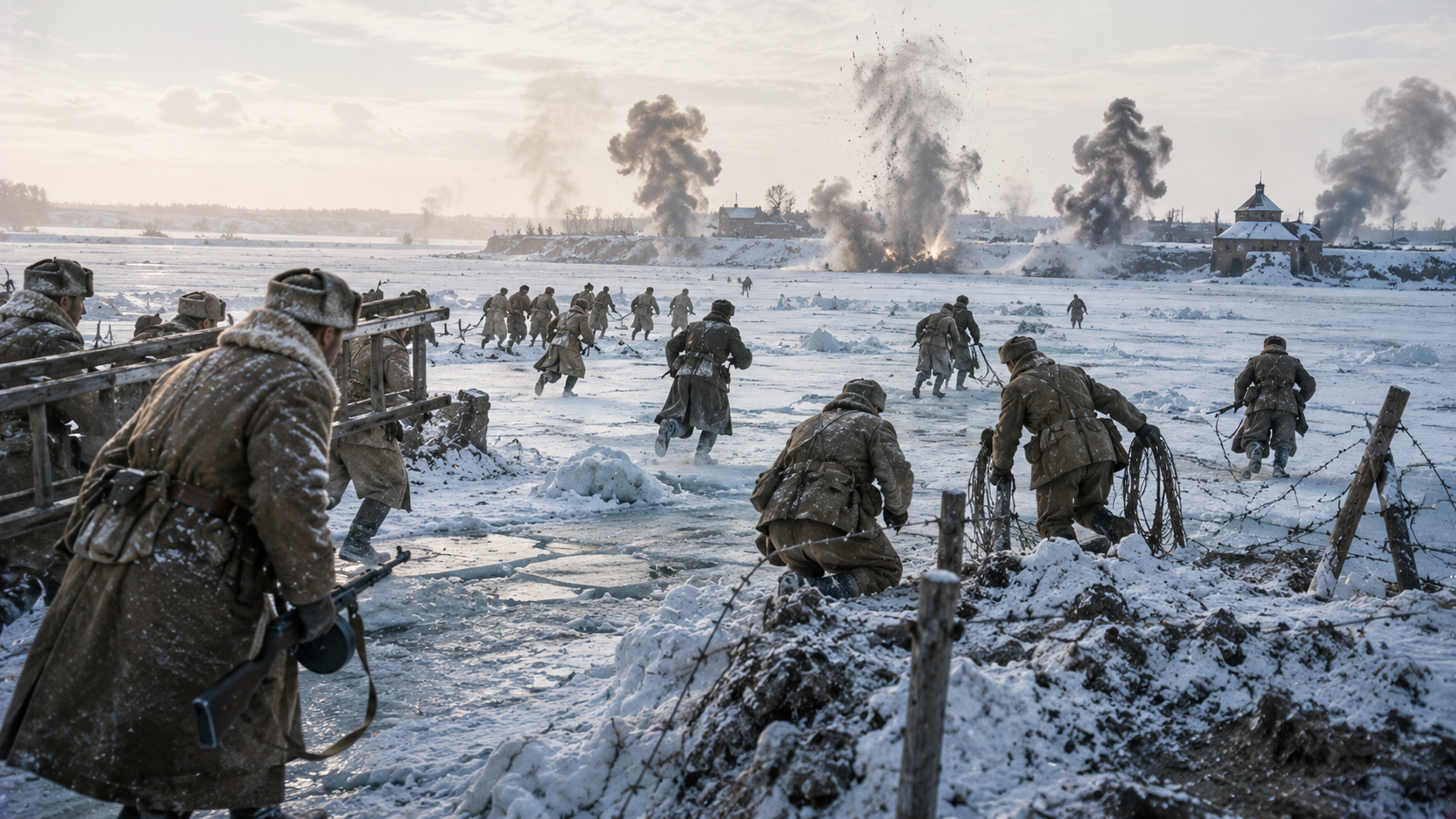Operation Iskra begins - the Soviet strike to save Leningrad
