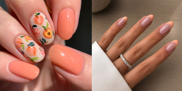 Peach nails are trending for summer: 12 fresh and juicy ideas to ...
