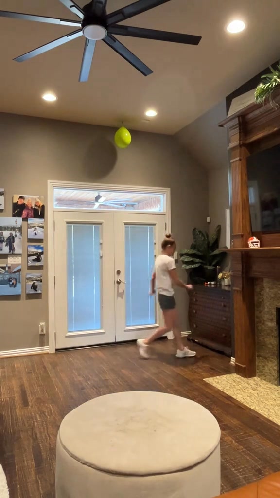 Couples prank with balloons