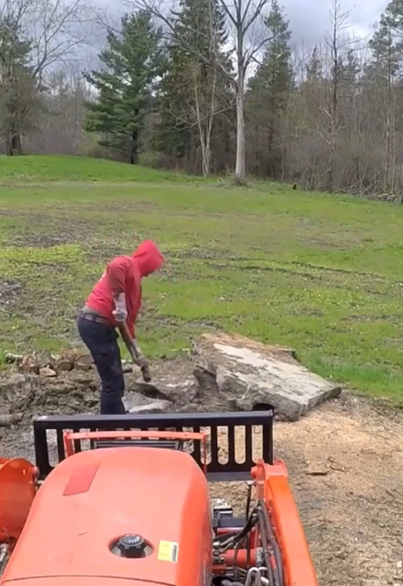 Breaking concrete the hard way: Extreme strength and DIY demolition test