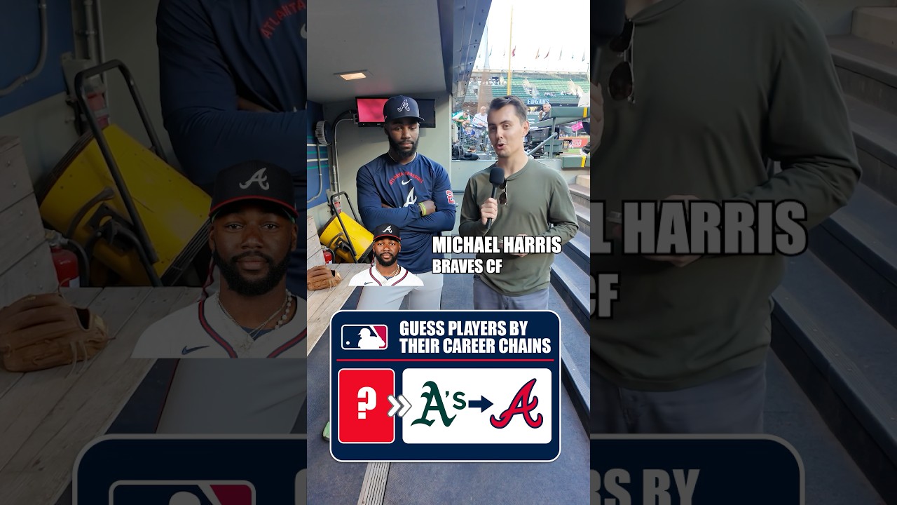 CAN BRAVES STAR GUESS HIS TEAMMATES BASED ON THEIR CAREER CHAINS??