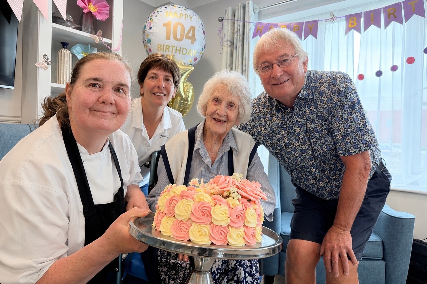 ‘Drink red wine!’ – fun-loving Market Harborough centenarian reveals ...