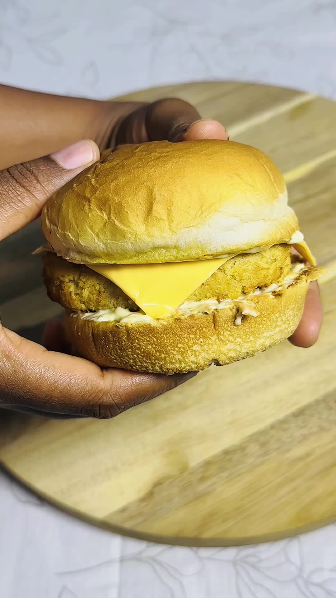Juicy fish burger recipe for kids lunch boxes