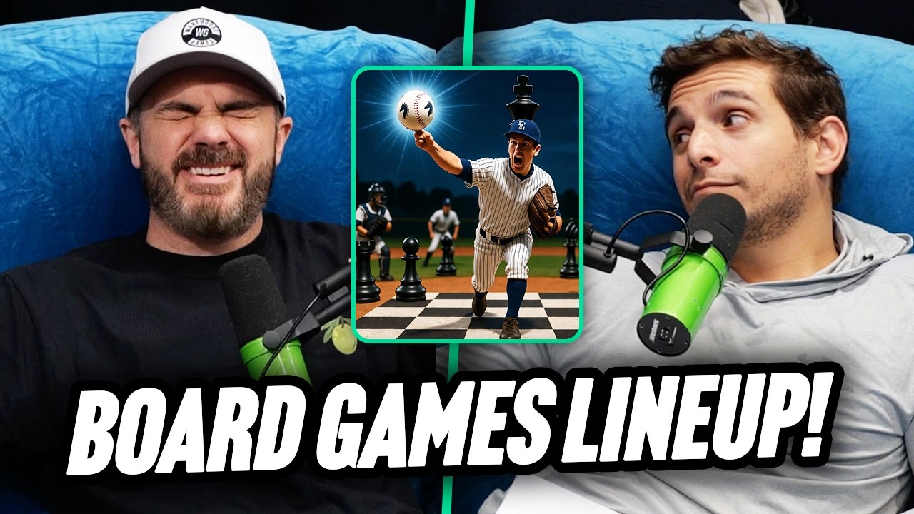 Baseball lineup of board games! | Jomboy & Jake Radio 364