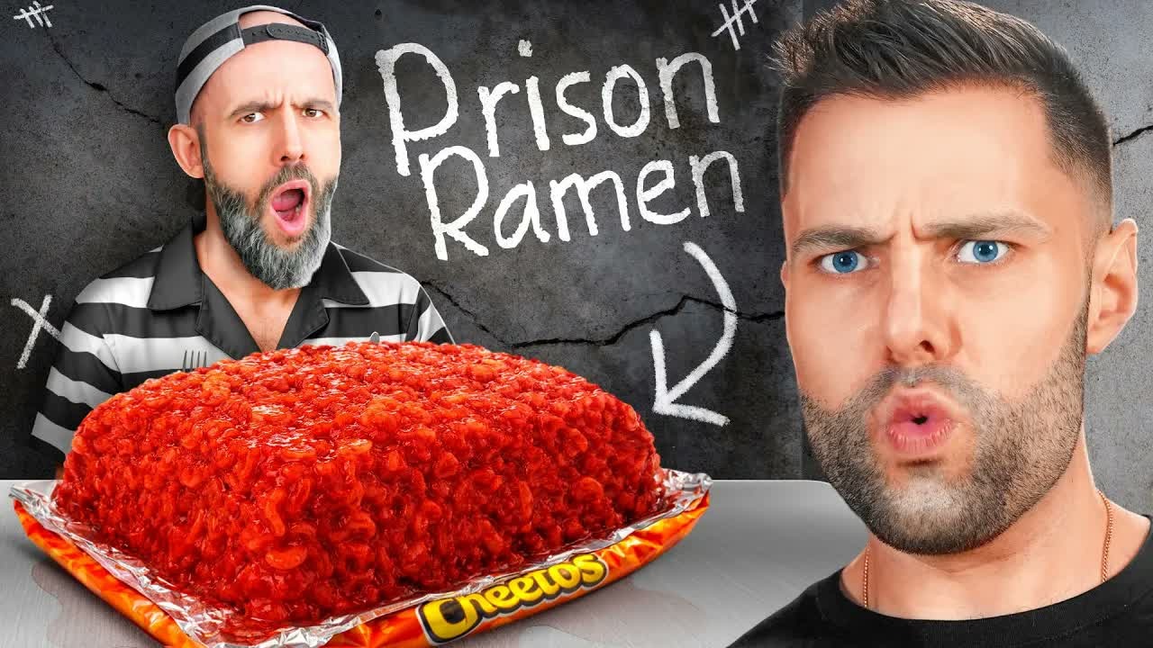 He tried every crazy ramen recipe and even tried prison ramen