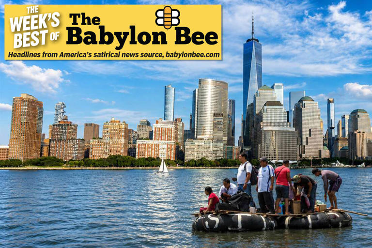 Best of the Babylon Bee: Cubans living in NYC begin boarding rafts to ...