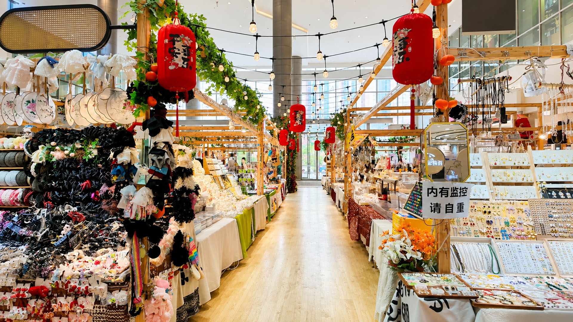 This mall pop-up market turns shopping into a colorful cultural walk