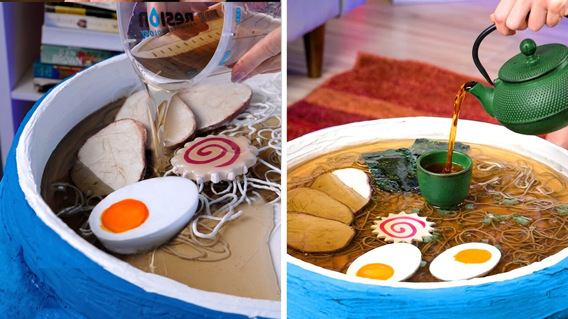 Transforming trash: Stunning home decor projects with epoxy resin