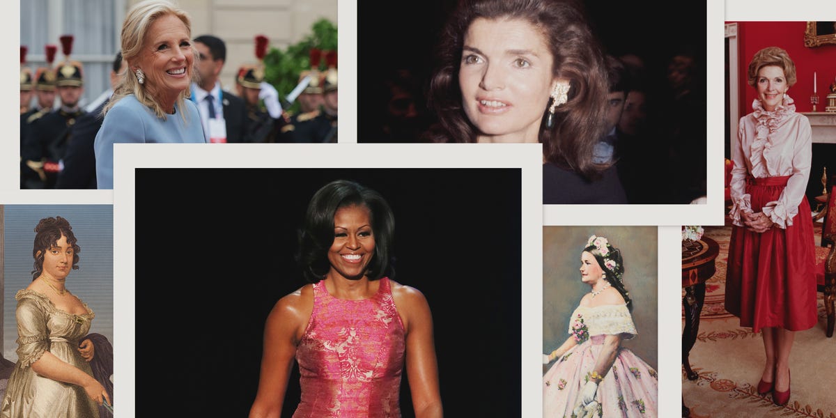 First ladies have used fashion to send hidden messages for 250 years