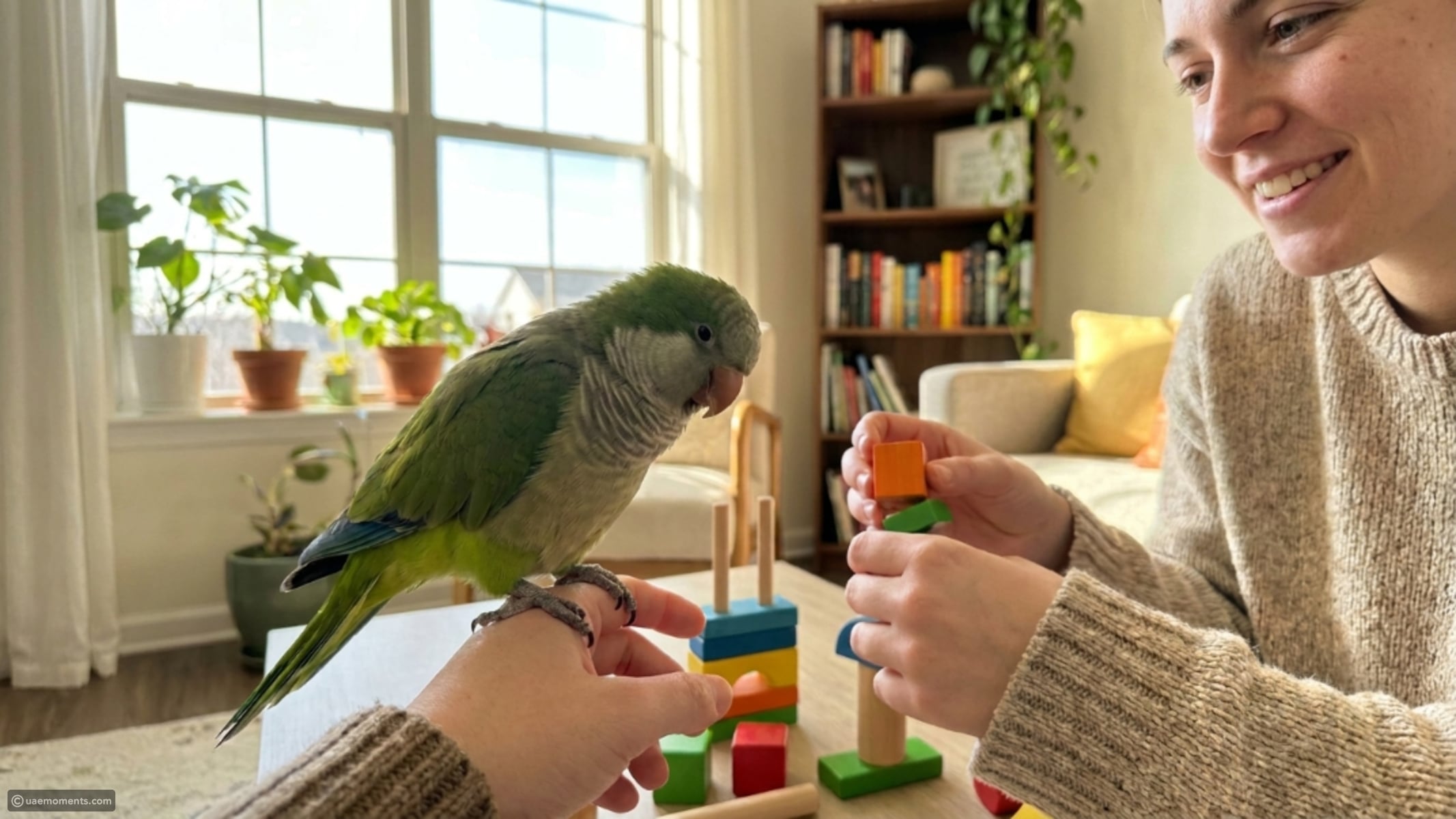 14 friendly pet bird species that enjoy human interaction