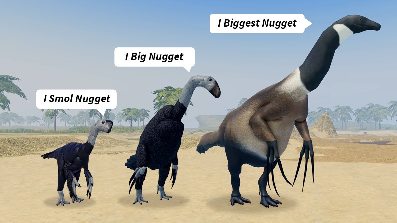 The chicken nugget experience in Roblox