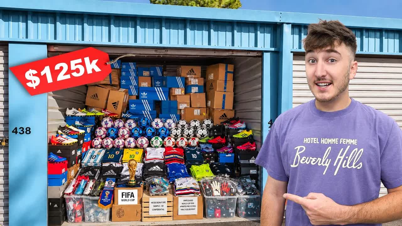 They bought an Adidas employee’s abandoned storage unit - then the ...