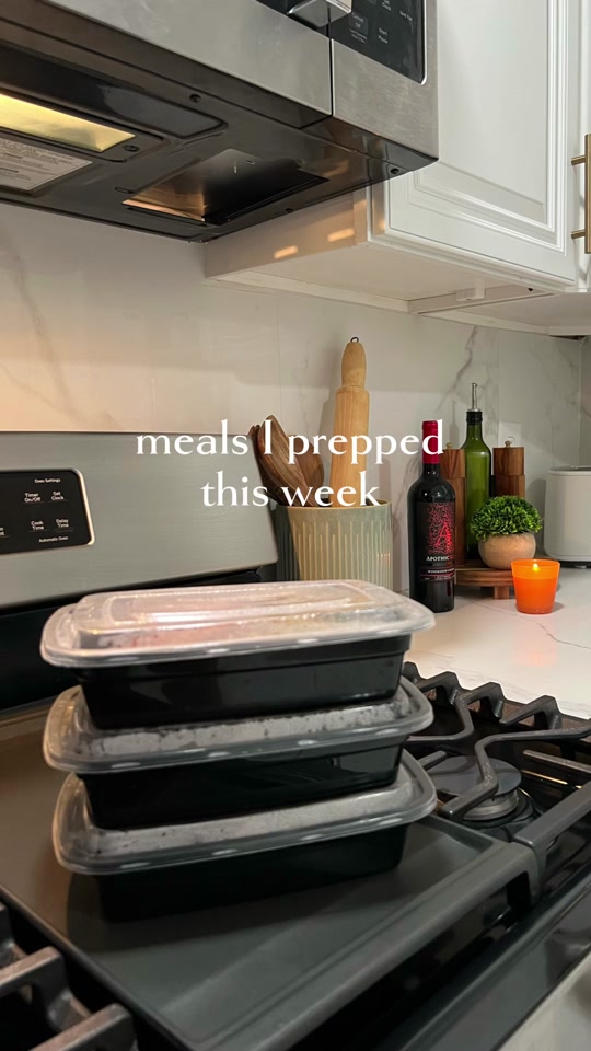 This week’s easy meal prep routine