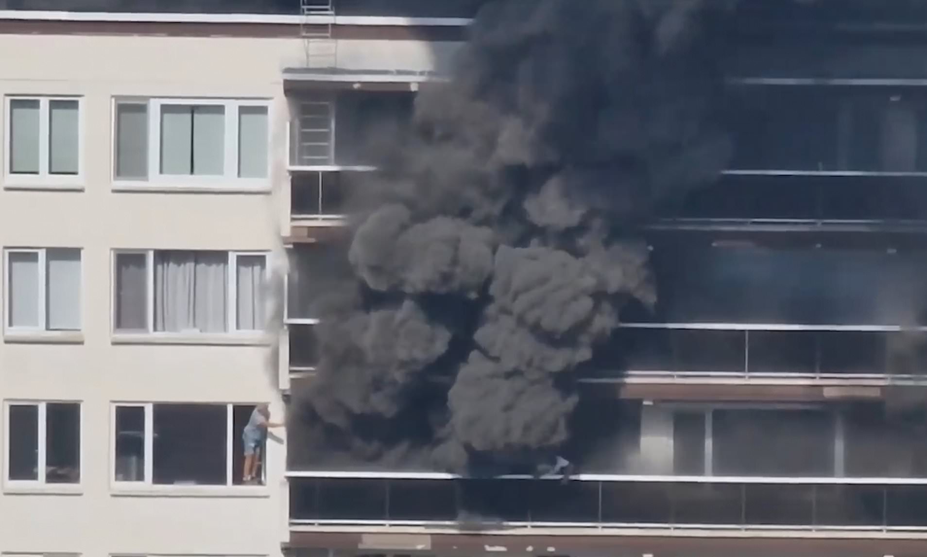 Several dead as inferno rips through apartment block in Belgium